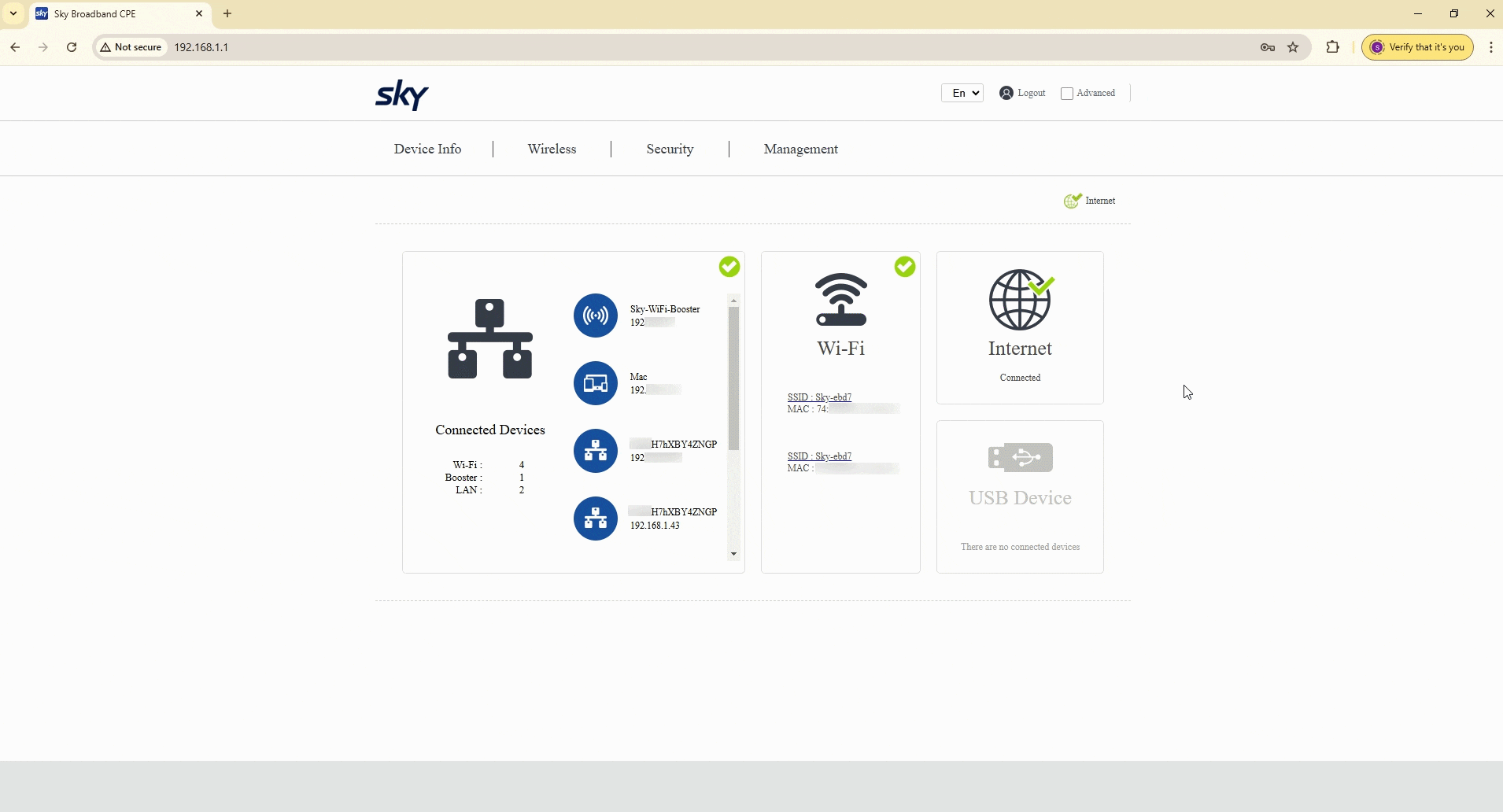 How to change your WiFi password or SSID/WiFi name?